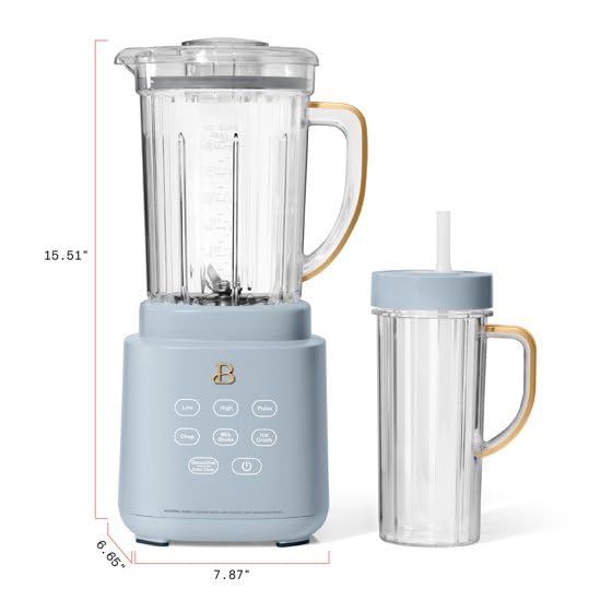 Beautiful PowerExact Blender System, Cornflower Blue by Drew Barrymore