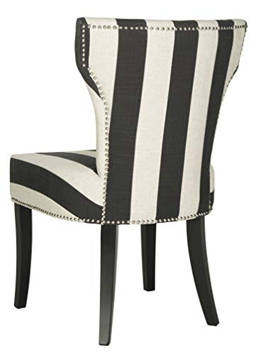 Safavieh Mercer Collection Carter Black/White Polyester Dining Chair