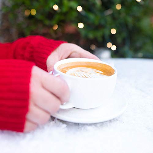 Barnie's Single Serve Santa's White Christmas Coffee Pods with Coconut, Caramel and Warm Vanilla Flavors, Medium Roast Coffee Compatible with Keurig Brewers, 10 Count