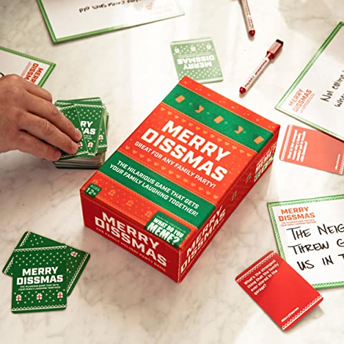 WHAT DO YOU MEME? Merry Dissmas β The Hilarious Family Holiday Party Game Family