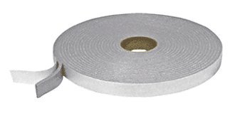C.R. LAURENCE FS2238 CRL Gray 3/8" Adhesive Back Felt Tape