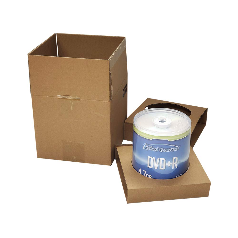 Optical Quantum DVD+R 4.7GB 16x Recordable Media Disc - 100 Spindle (FFP) OQDPR16LT-BX