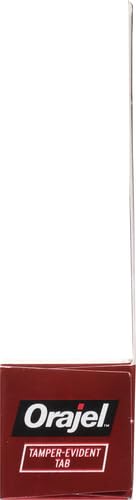 Orajel 4X for Toothache & Gum Pain Severe Gel Tube, No Color, 0.25 Ounce