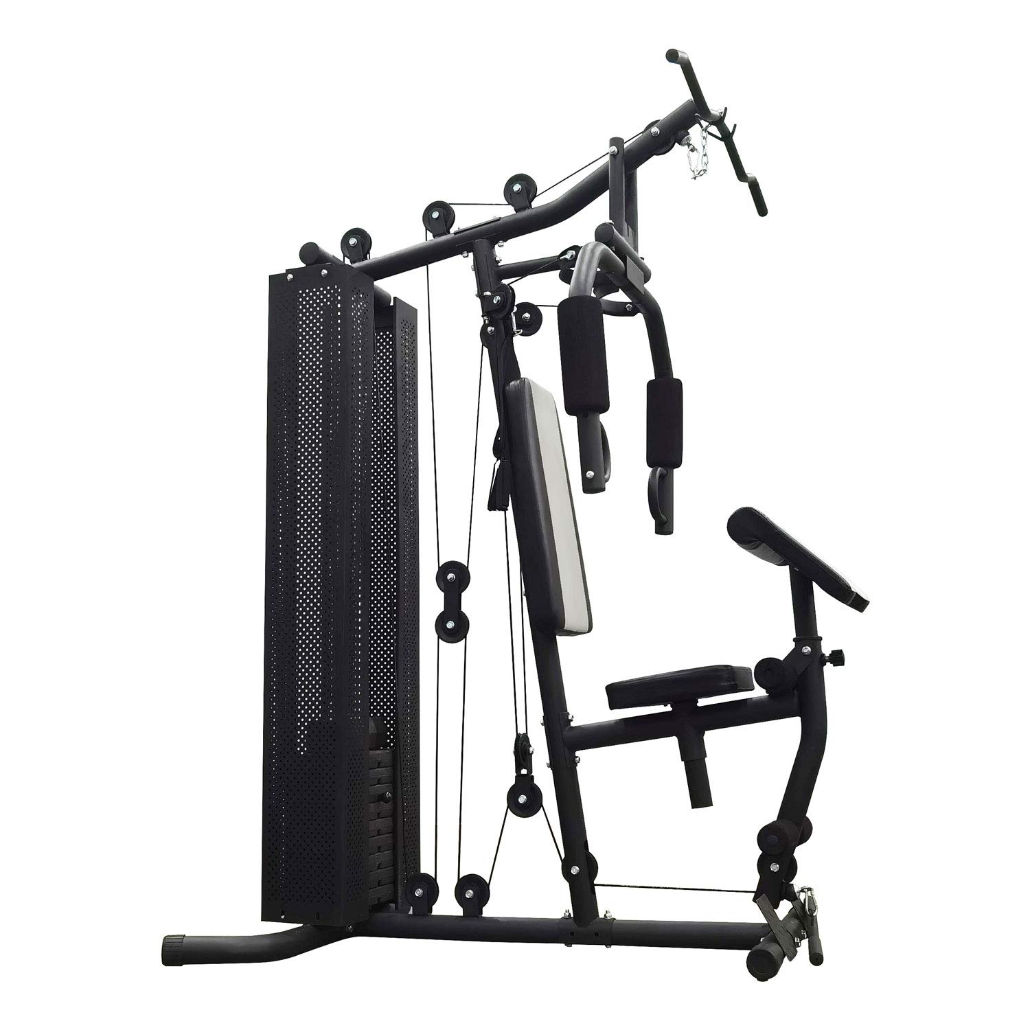 BalanceFrom-Home-Gym-System Workout-Station with 380LB of Resistance, 145LB-Weight Stack, Comes with Installation Instruction-Video