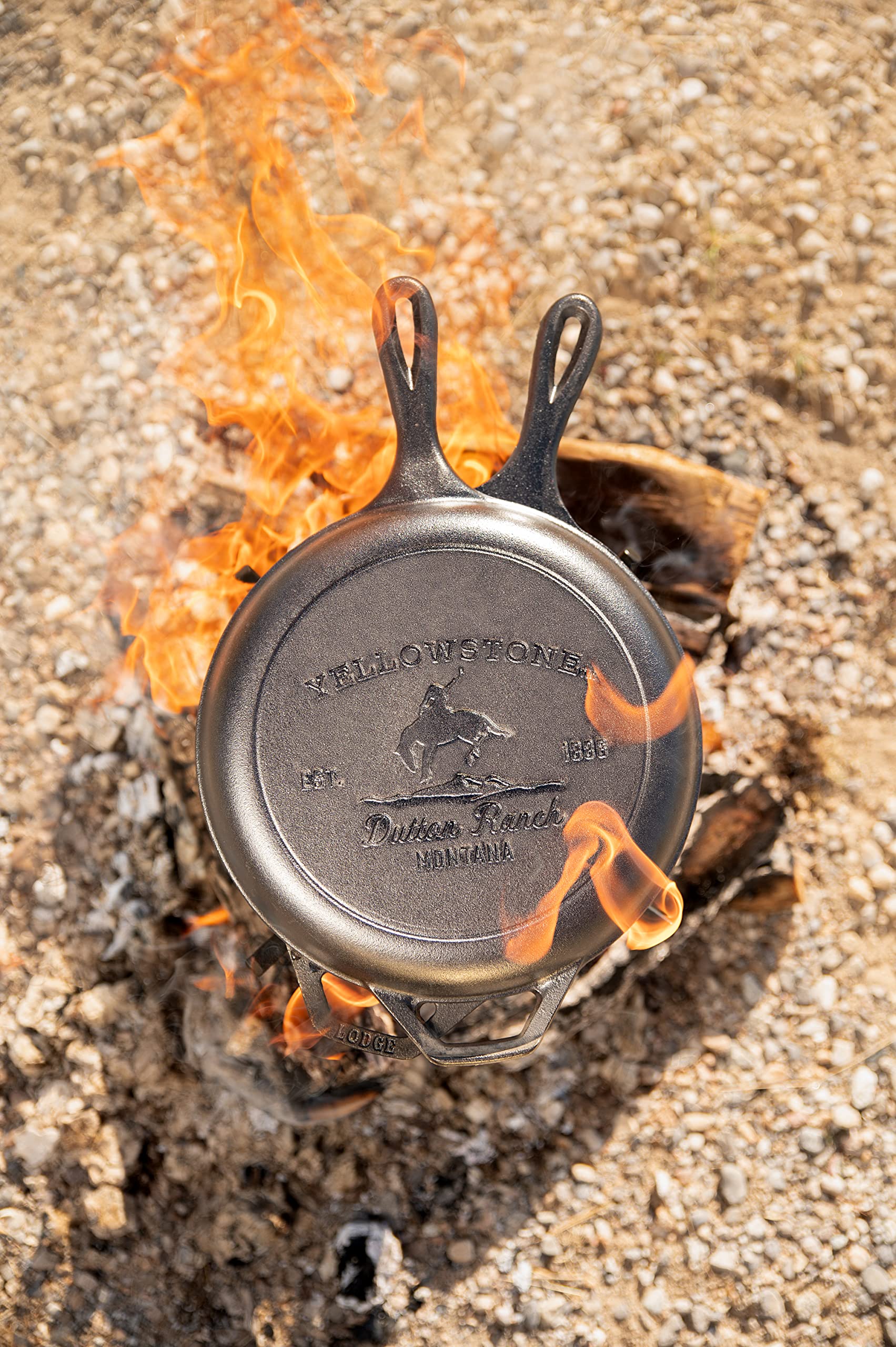 Lodge Yellowstone - Combo Cooker, Bucking Bronco