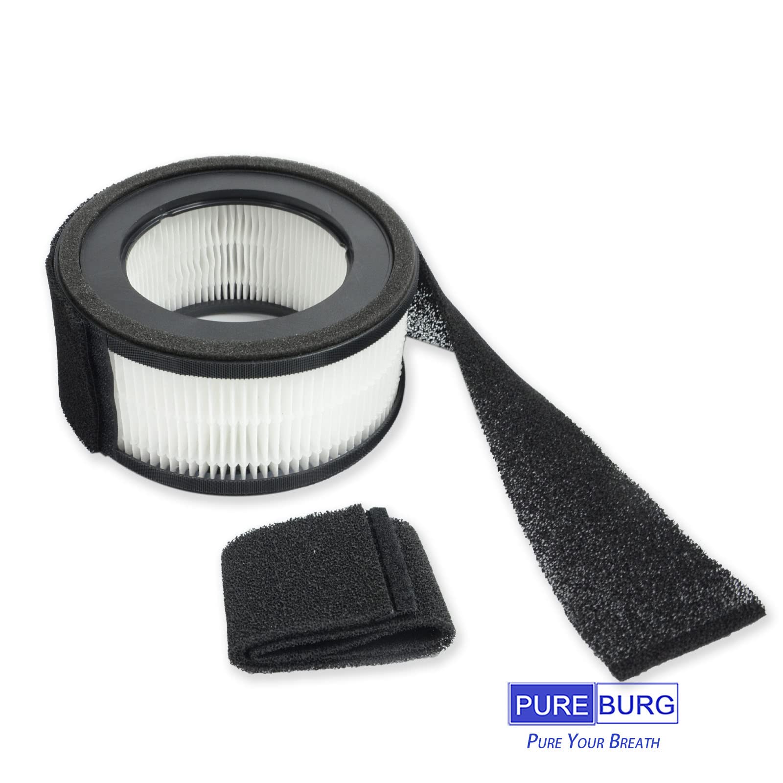 PUREBURG AFH-Z1000-01 Replacement Filter Compatible with TruSens Z-1000 Air Purifier (Small Room),2-Pack H13 HEPA Activated carbon Air Clean VOCs Dust
