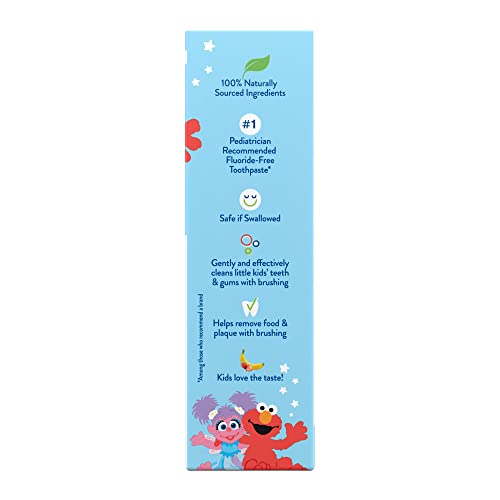 Orajel Kids Elmo Training Toothpaste Fluoride-Free; #1 Pediatrician Recommended Fluoride-Free Toothpaste*, 1.5oz Tube
