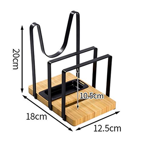 BHVXW Sitting Free Punching Pot Cover Rack Kitchen Shelf Cutting Board Cutting Board Chopping Board Rack