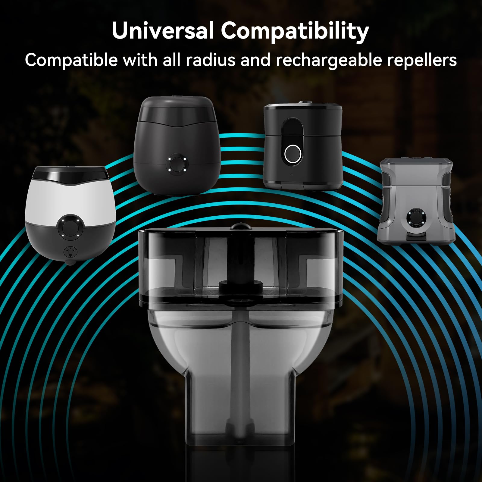 Blooven Rechargeable Mosquito Repeller Refills; Advanced Repellent Formula Provides 20 Foot Protection Zone; Compatible with Thermacell E-Series & Radius Only; No DEET, Spray or Flame