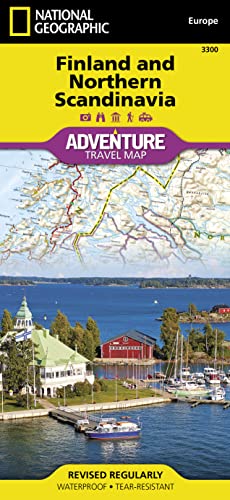 Finland and Northern Scandinavia Map (National Geographic Adventure Map, 3300)