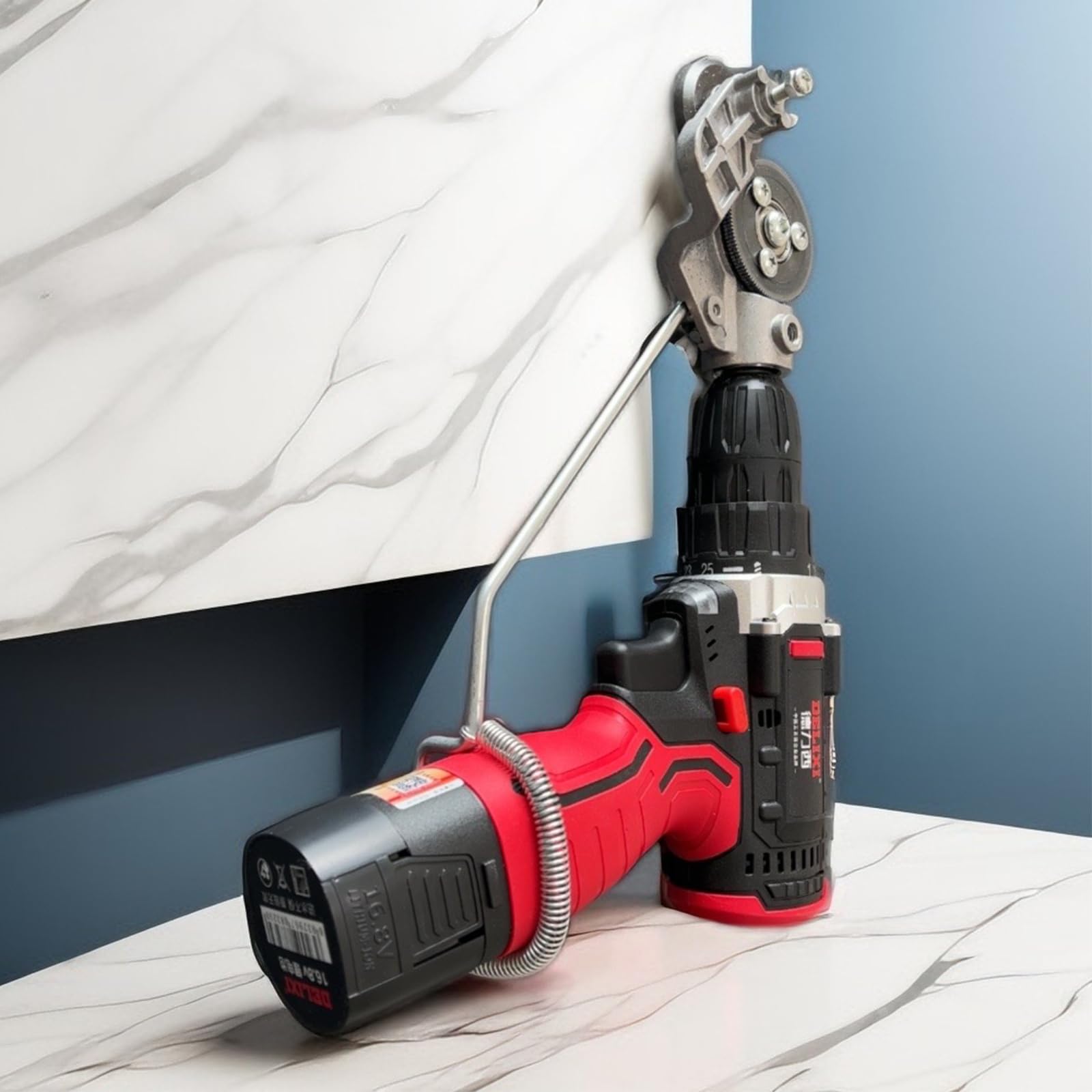 Drill Plate Cutter Attachment - Upgraded Metal Nibbler Drill Shears for Cutting Flat Metal Sheets, Cutter Tool Adapter for Cutting Iron, White Sheet, Steel, Copper, Aluminum
