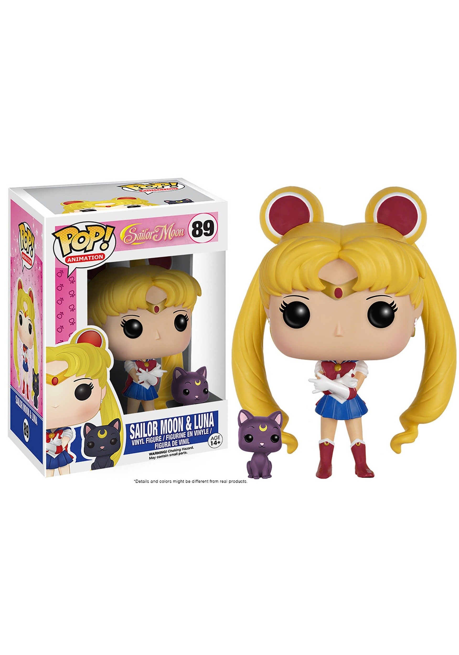 Funko POP Anime: Sailor Moon with Luna Action Figure