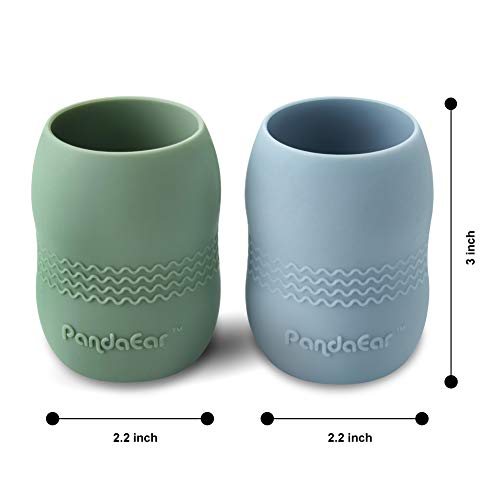 PandaEar Portable Baby Seat Travel & Tiny Silicone Drinking Training Cup