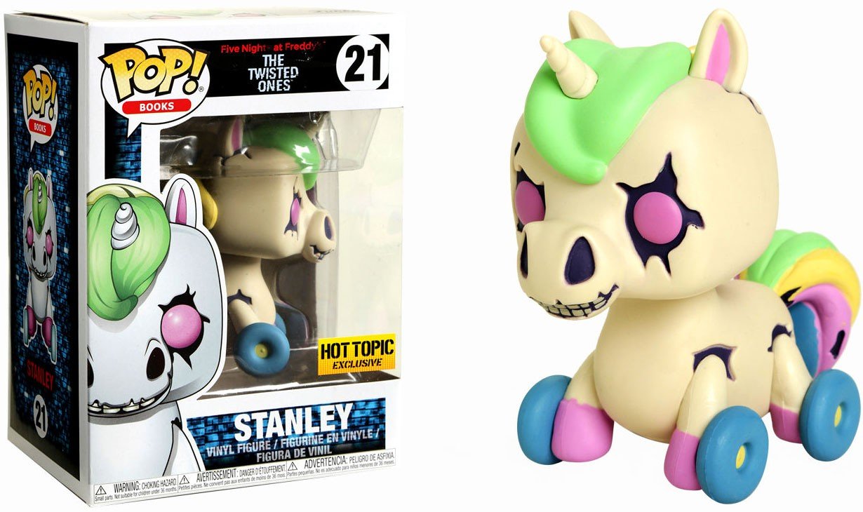 Funko Pop Five Nights at Freddy's The Twisted Ones Stanley # 21 (Hot Topic) Exclusive FNAF Vinyl Figure