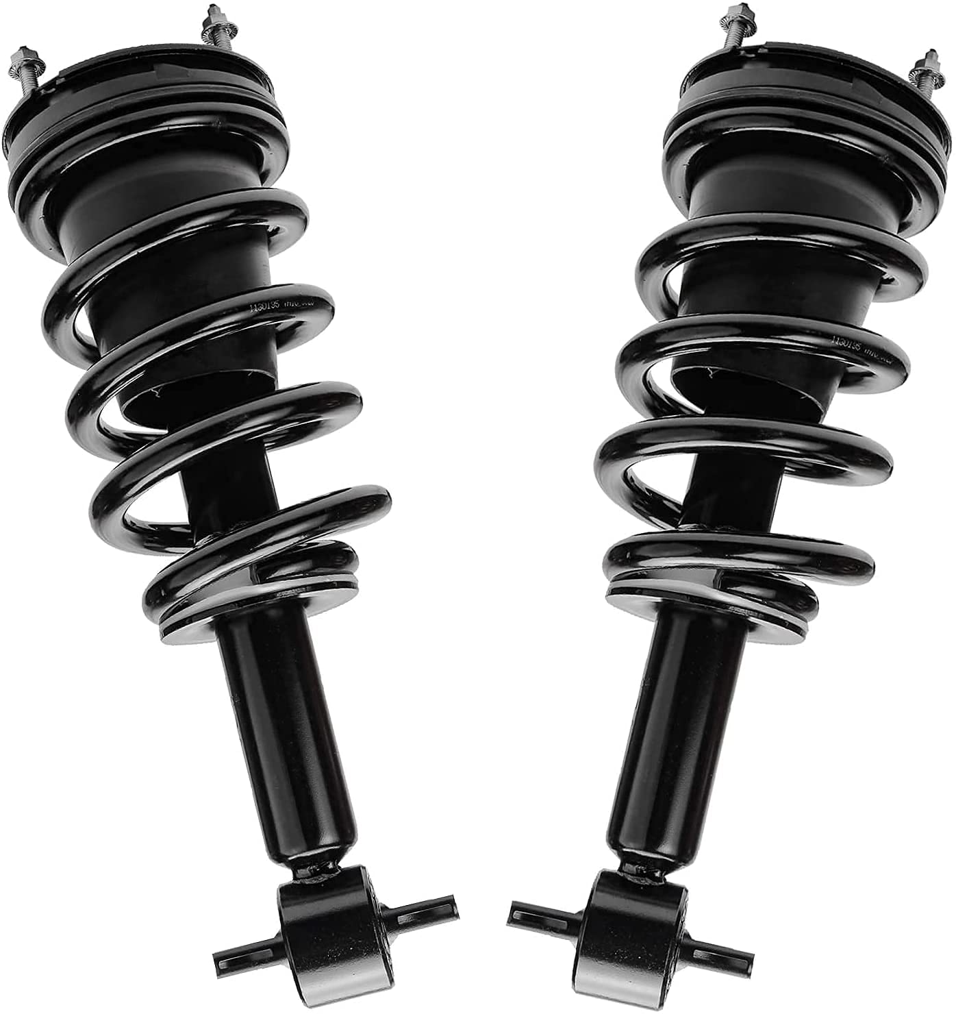 Detroit Axle - 6pc Suspension Kit for 2007-2013 Chevy GMC Silverado Sierra 1500 [w/o Electronic Suspension] Front Struts Sway Bars Rear Shock Absorbers Replacement 2008 2009 2010 2011 2012