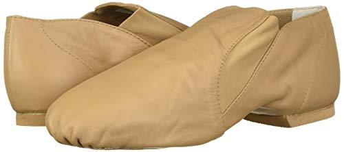 Bloch womens Elasta Bootie dance shoes, Tan, 8 US