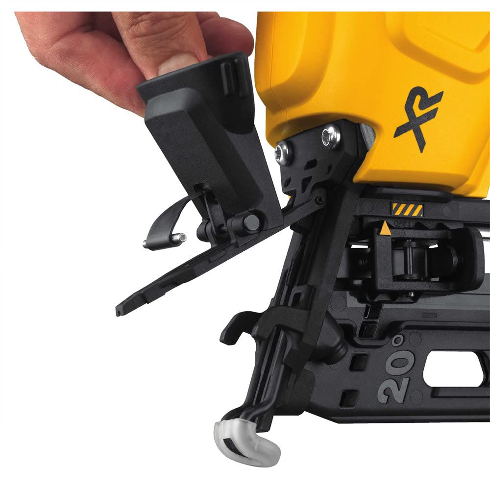 Dewalt DCN660D1R 20V MAX 2.0 Ah Cordless Lithium-Ion 16 Gauge 2-1/2 in. 20 Degree Angled Finish Nailer Kit (Renewed)