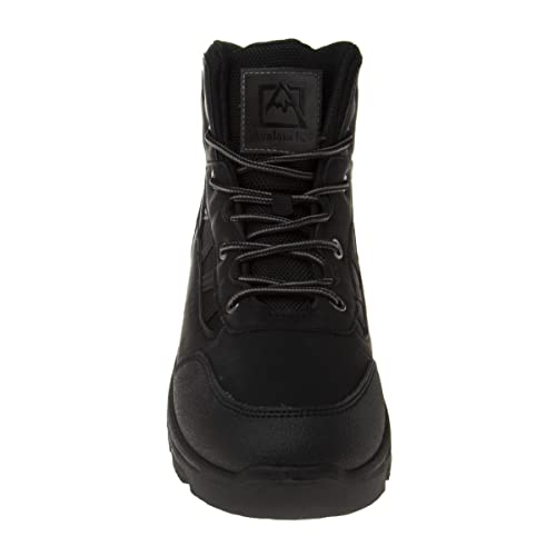 Avalanche Outdoor Boots (Men) Hiking, Black, 11