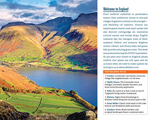 Fodor's Essential England (Full-color Travel Guide)