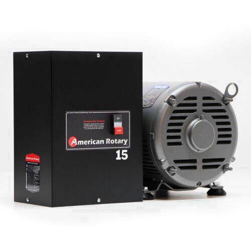 Rotary Phase Converter AR15-15HP 1 to 3 Three PH Can Start up to a 7.5Hp Light Load/ 21 Amp 208-240v Load