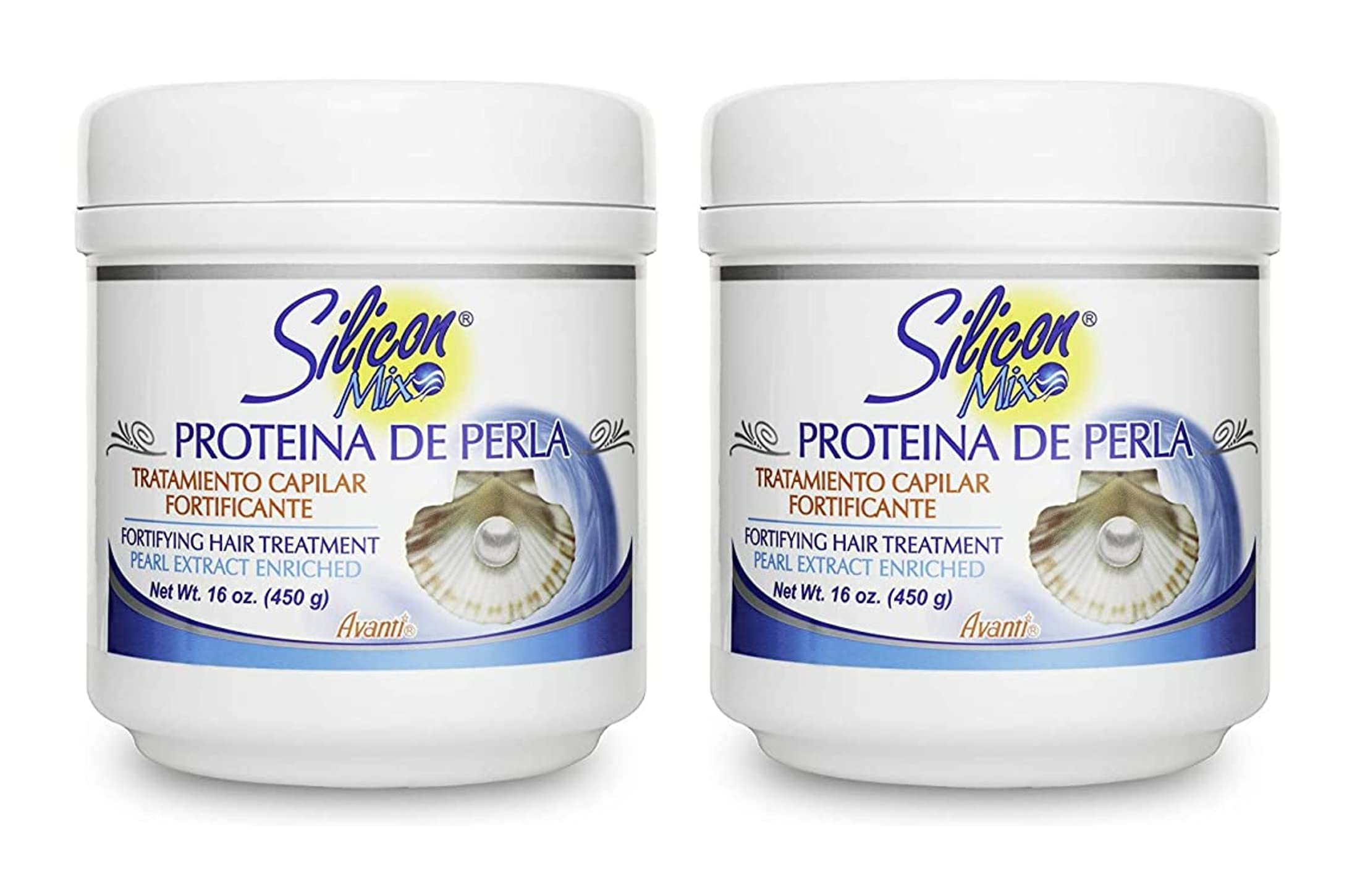 Silicon Mix Protieina De Perla Hair Treatment 16oz "Pack of 2"
