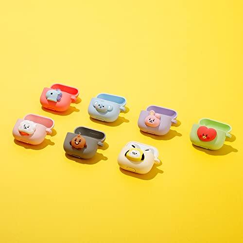 BT21 Case Compatible with Apple AirPods 3rd Generation Case, Gen Pastel Silicon Case with Compatible with AirPods 3 Case, Wireless Charging [Official Merchandise] [7FLAVORS] (Cooky)
