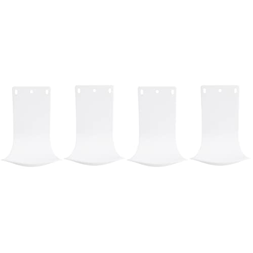 BIENKA 2Pcs Foaming Holders Automatic Dispenser Trays Handwashing Machine Trays for Home Bathroom Soap (Color : Whitex2pcs, Size : 18.5X13X9CMx2pcs)
