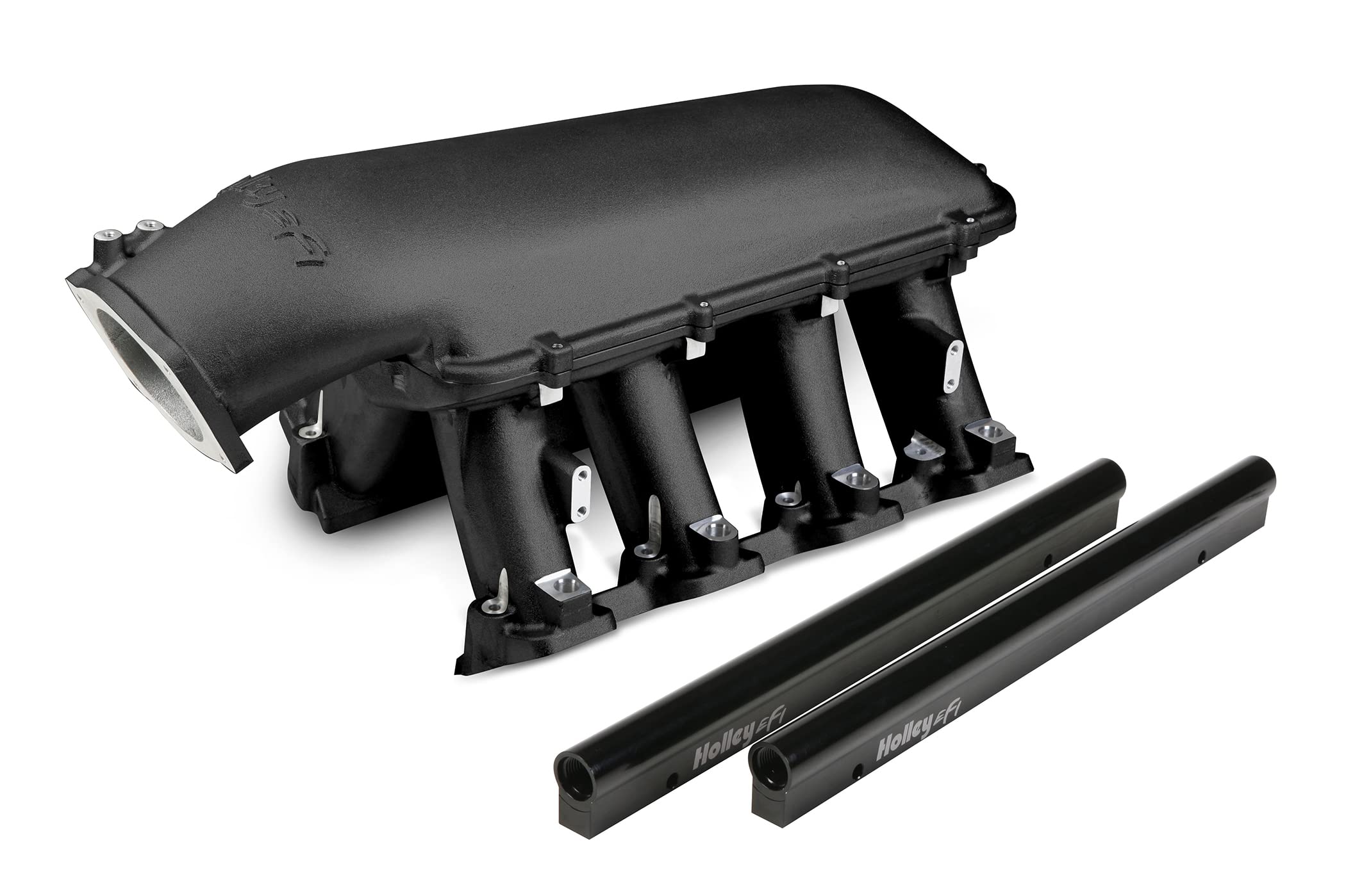 Holley EFI 300-123BK LS Hi-Ram EFI Manifold - Black GM LS1/LS2/LS6