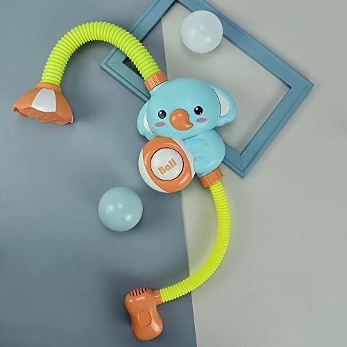 SizzlingStar Baby Bath Shower Toy, Elephant Shower Pump, Toddler Bath Shower Toy Pink, Blue