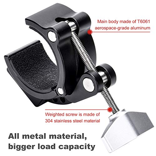 SUNWAYFOTO CC-01T Super Clamp with QR Plate for Phone,DJI OSMO ,Gopro Bike Clamp,Bike Phone Mount Clamp Adjustable
