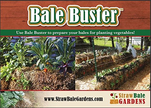 BaleBuster20 with Straw Bale Gardening Booklet!
