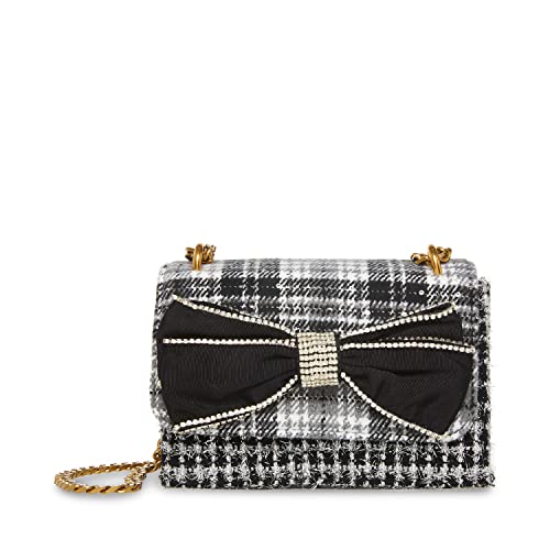 Betsey Johnson Mad About Plaid Convertible Bag, Gold