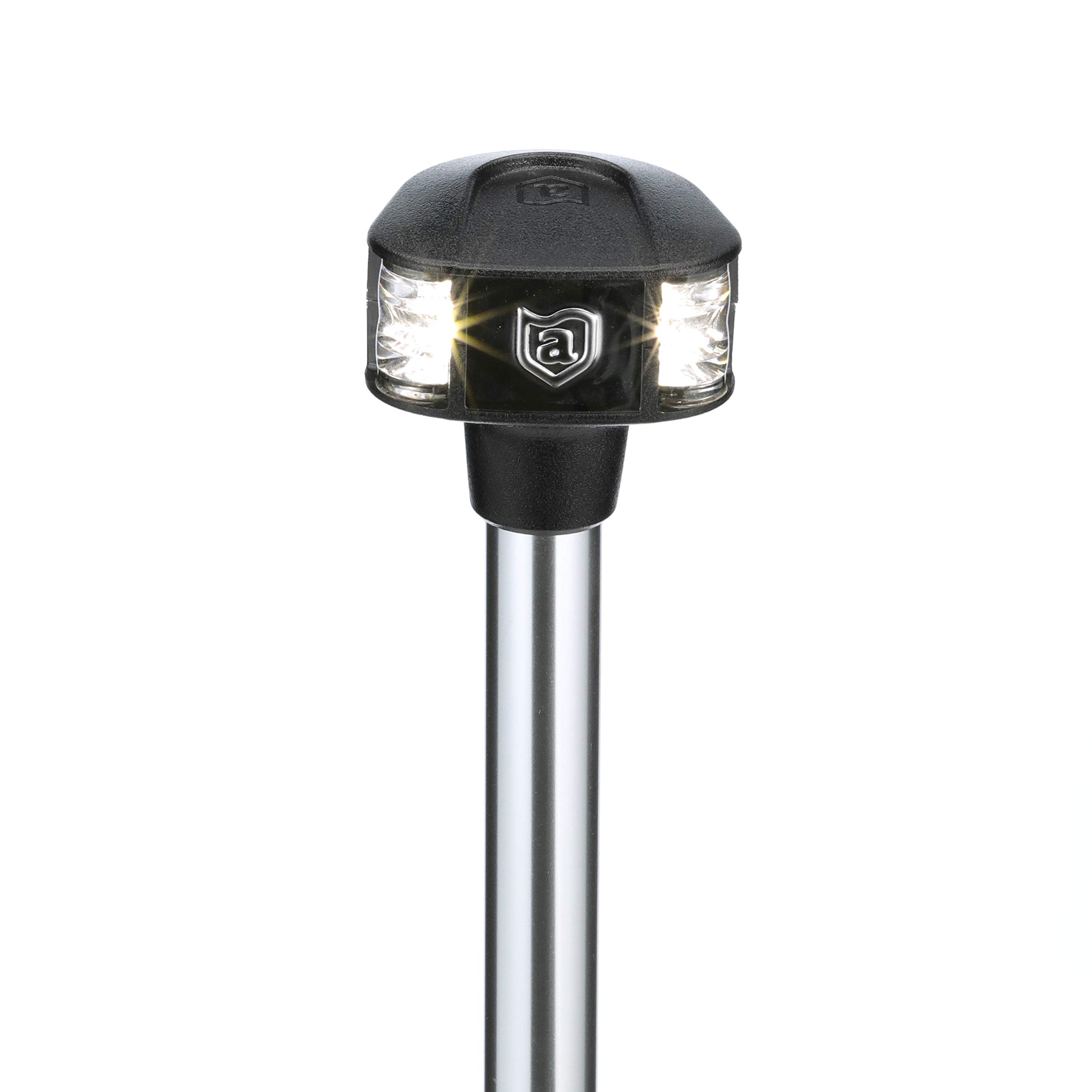 Attwood 7842-S-1 LED 42" Fold Down Anchor/Masthead Navigation Light Stainless Base