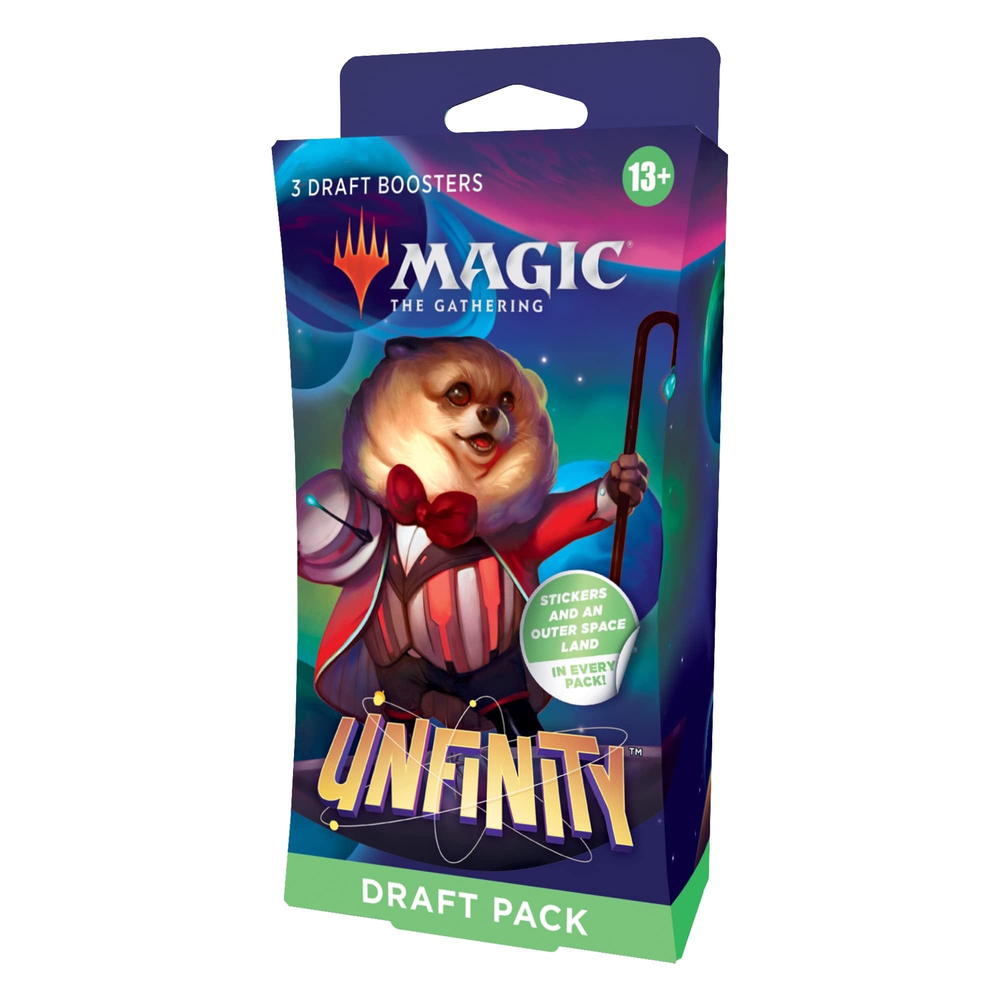 Magic: The Gathering Unfinity 3-Booster Draft Pack | 42 Magic Cards