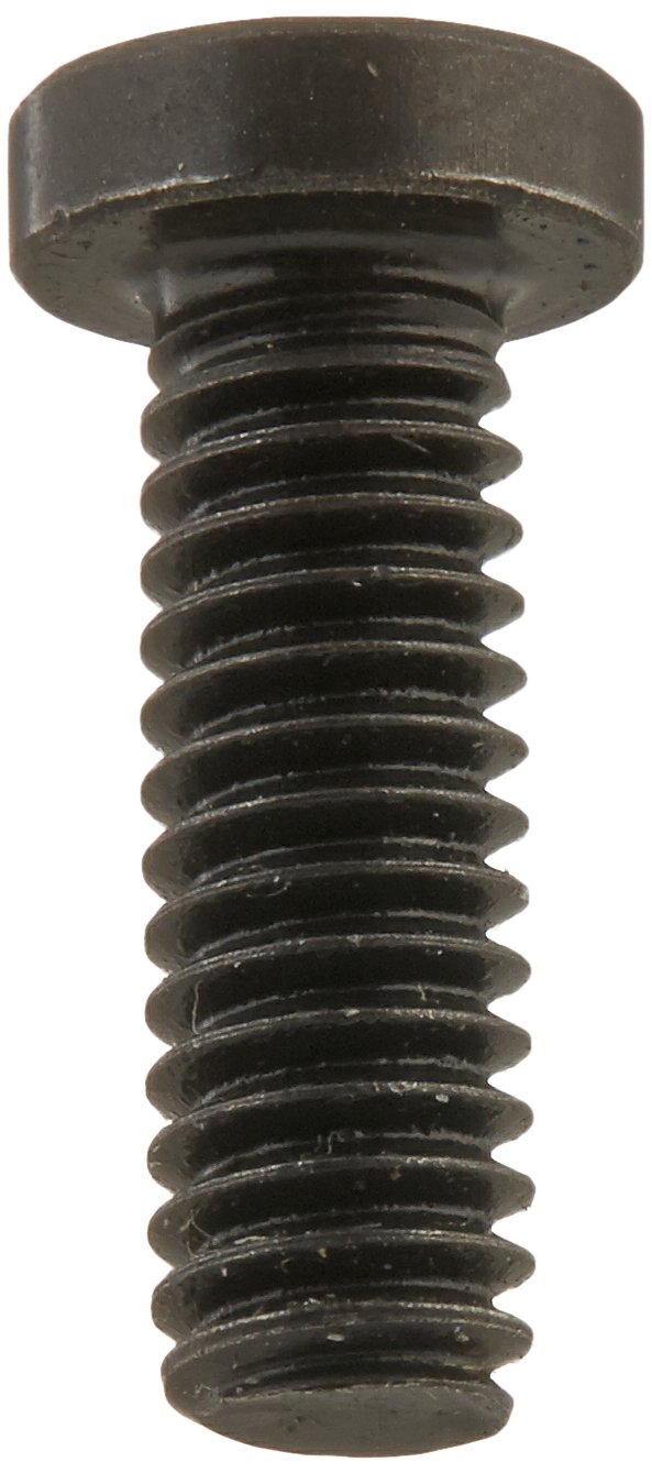 Small Parts 0808CSL Black Oxide Alloy Steel Low Head Socket Cap Screw, Hex Socket Drive, 8-32 Thread Size, 1/2" Length, Fully Threaded, US Made (Pack of 100)
