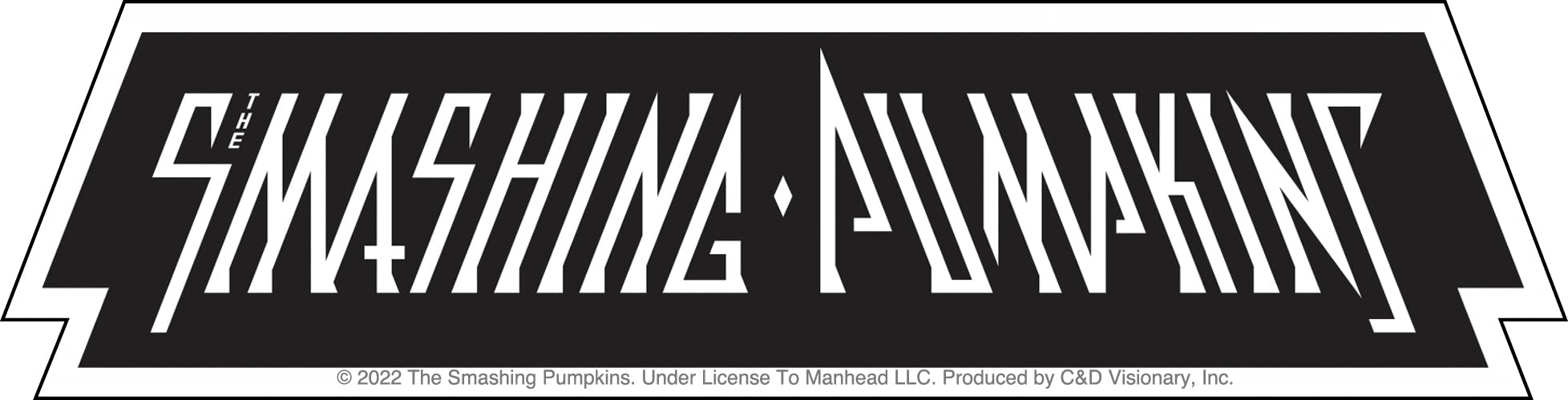 Smashing Pumpkins Box Logo Sticker