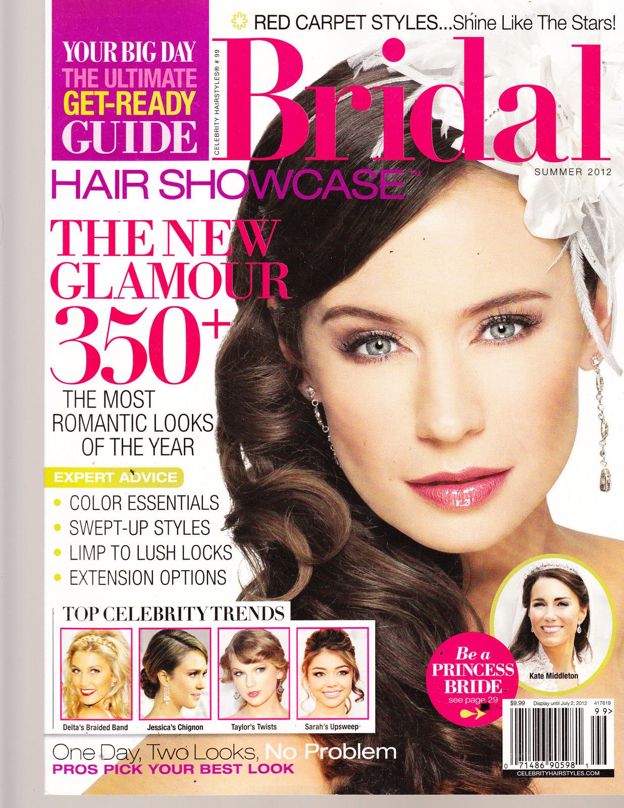 CELEBRITY HAIR STYLES, BRIDAL HAIR SHOWCASE, SUMMER, 2012 (RED CARPET STYLES.)