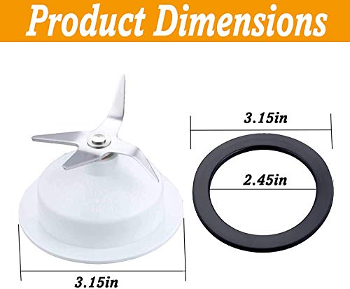 KSBGCB Blender Blade With Rubber Gasket Seal Replacement Part For KitchenAid KSBGCB 9704291