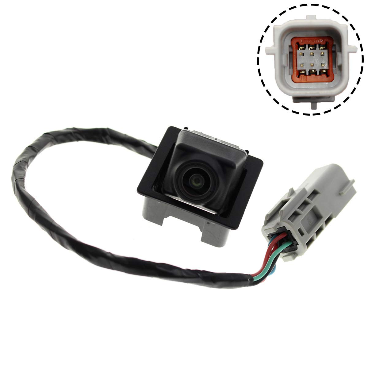 AUTOKAY Rear View-Backup Back Up Camera Fits for Cadillac GM 2010-2015 SRX 23205689
