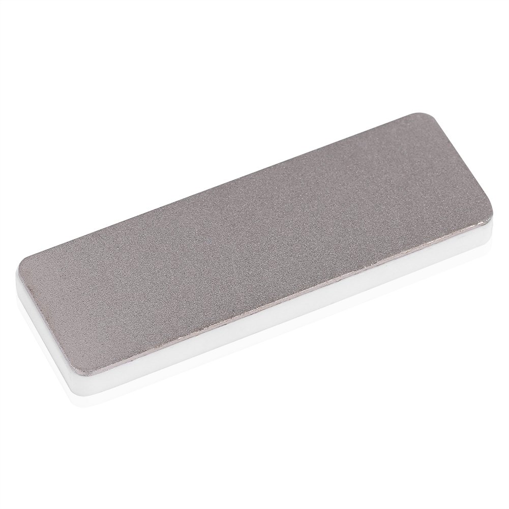 AUNMAS Ceramic Whetstone Mini Double Sided Ceramic Whetstone Kitchen Knife Sharpener Tool Sharpening Stone