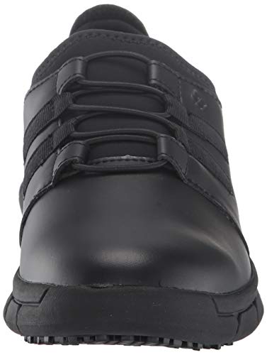 Shoes for Crews LILA Karina, Women's Lightweight Work Shoes, Slip Resistant, Water Resistant, Black, Size 9.5
