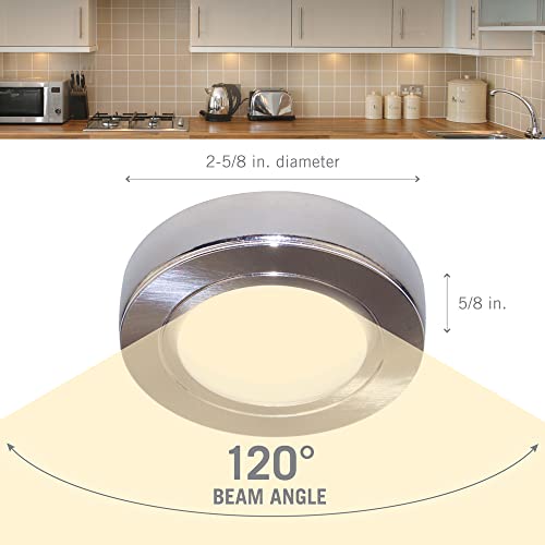Armacost Lighting 213211 Array Dimmable Led Puck Light, Soft Bright White