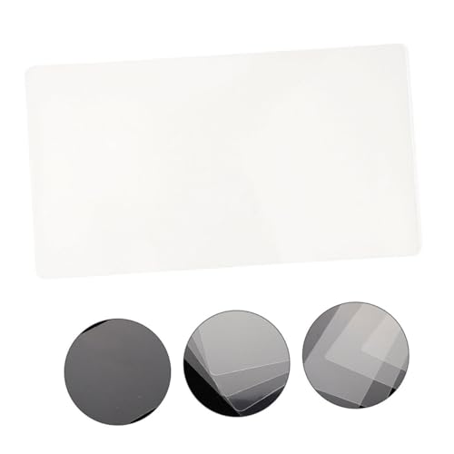 CIMAXIC 10pcs Printing Pen Copy Board Painting Mat Drawing Board for 3D Printing Pen Drawing Tool Basic Template Transparent Drawing Board 3D Printing Pen Mat White PVC
