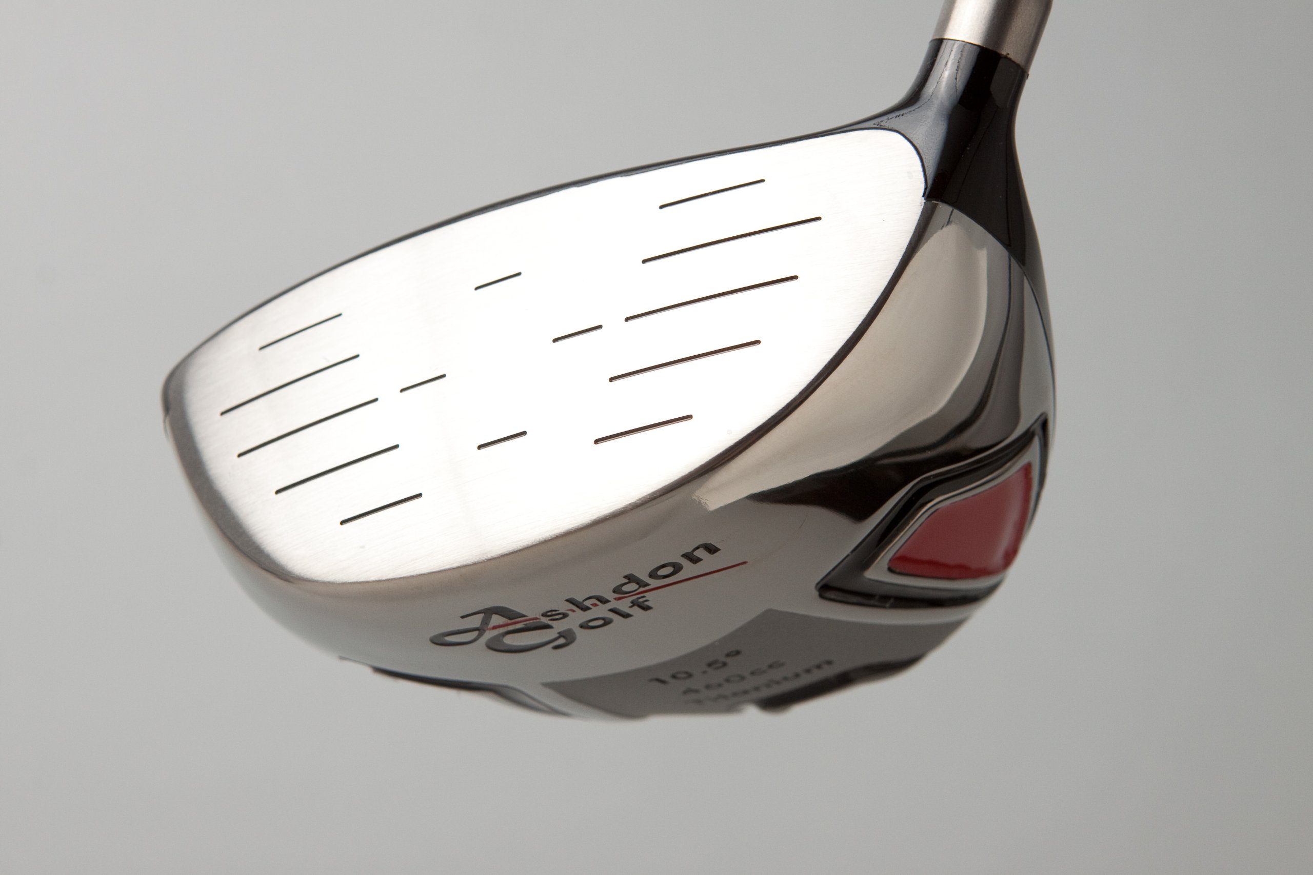 Ashdon Golf Black Silver Driver, 10.5 Degree Loft, Regular Flex