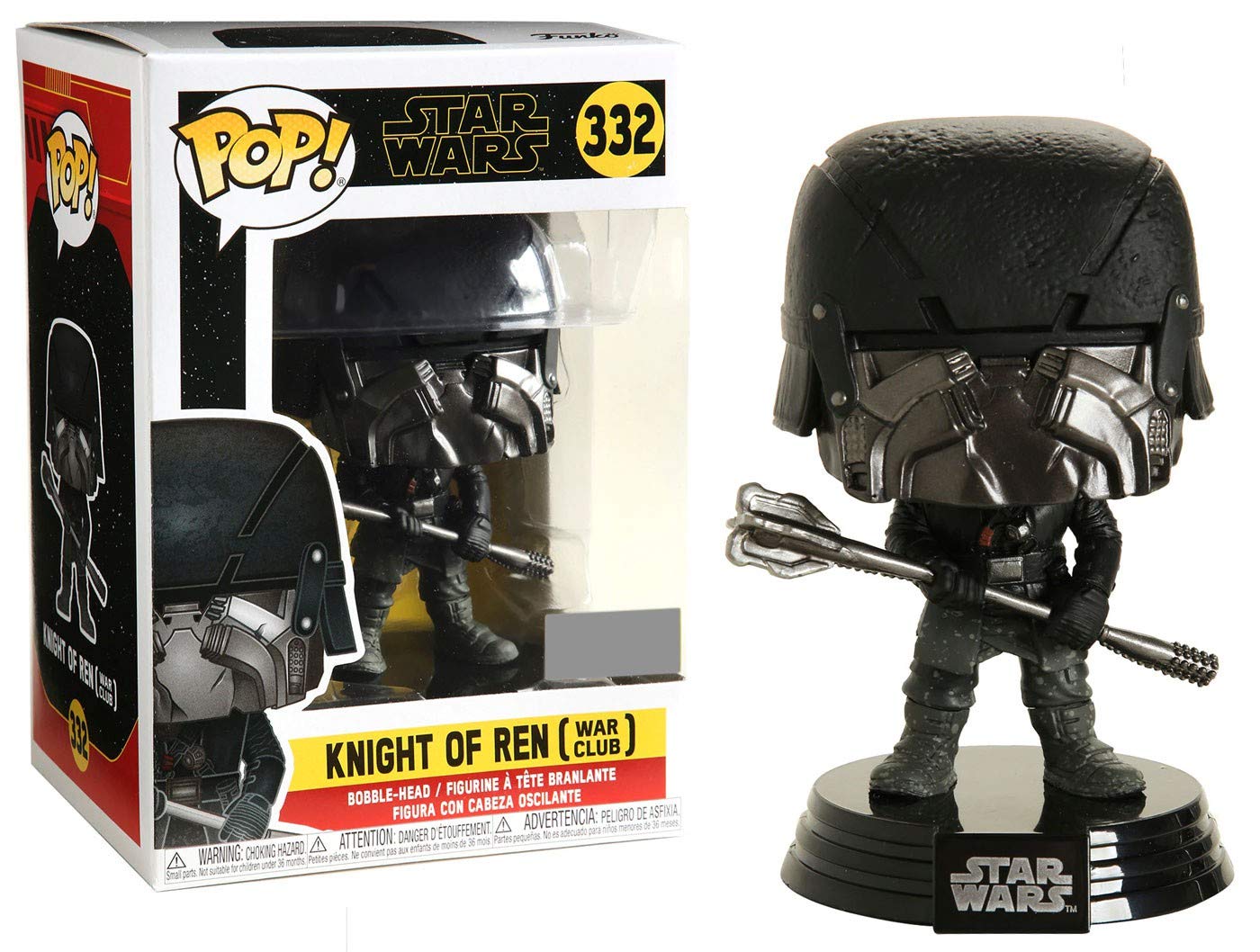 Funko Pop! Star Wars - Knight of Ren with War Club Exclusive Vinyl Figure