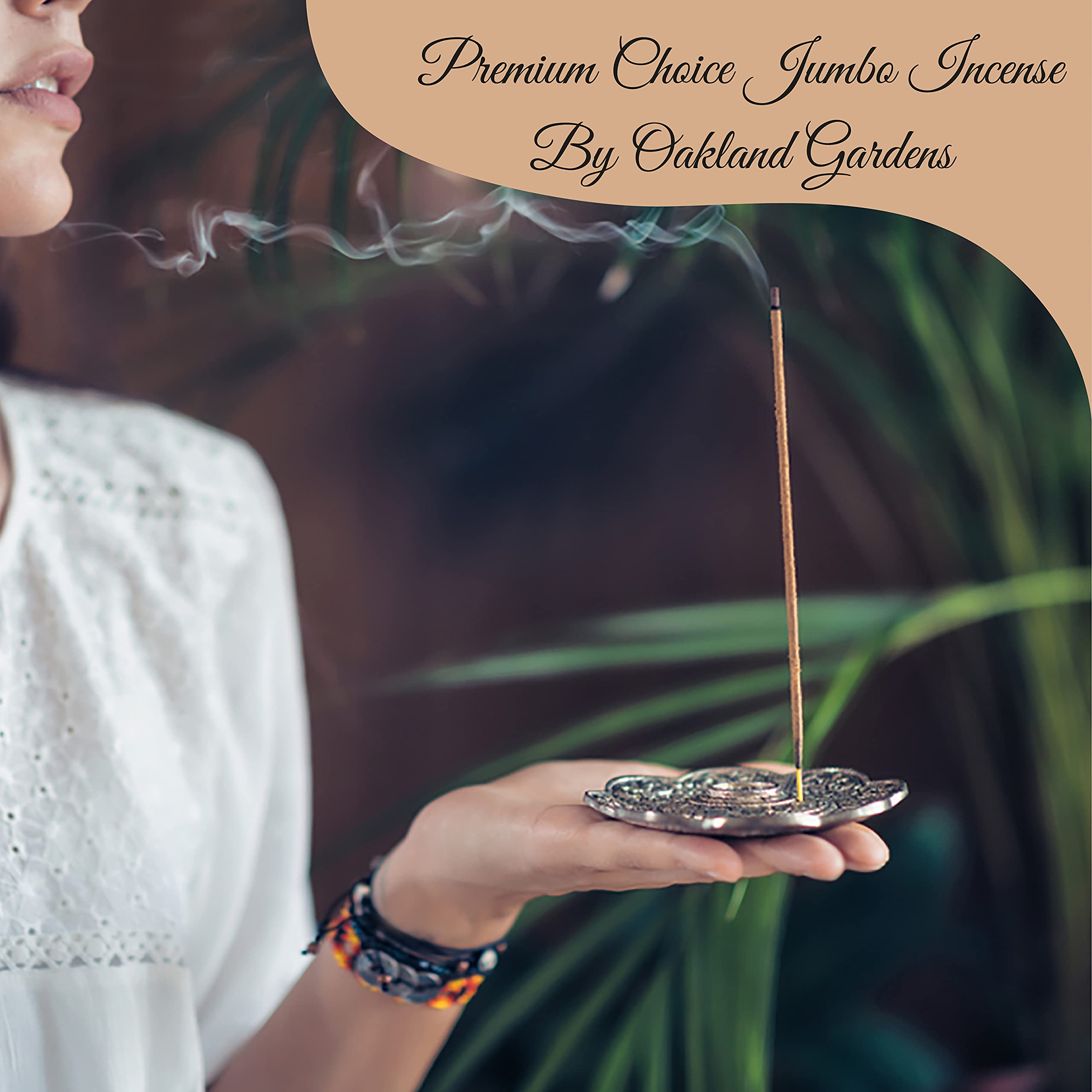Natural Premium Incense By Oakland Gardens (M) Mandarin, Oakland Gardens Premium Hand Dipped Incense Sticks, You Choose The Quantity (100)
