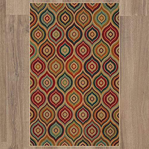 Mohawk Home Area Rugs, 5 x 8 ft, Larache Ogee