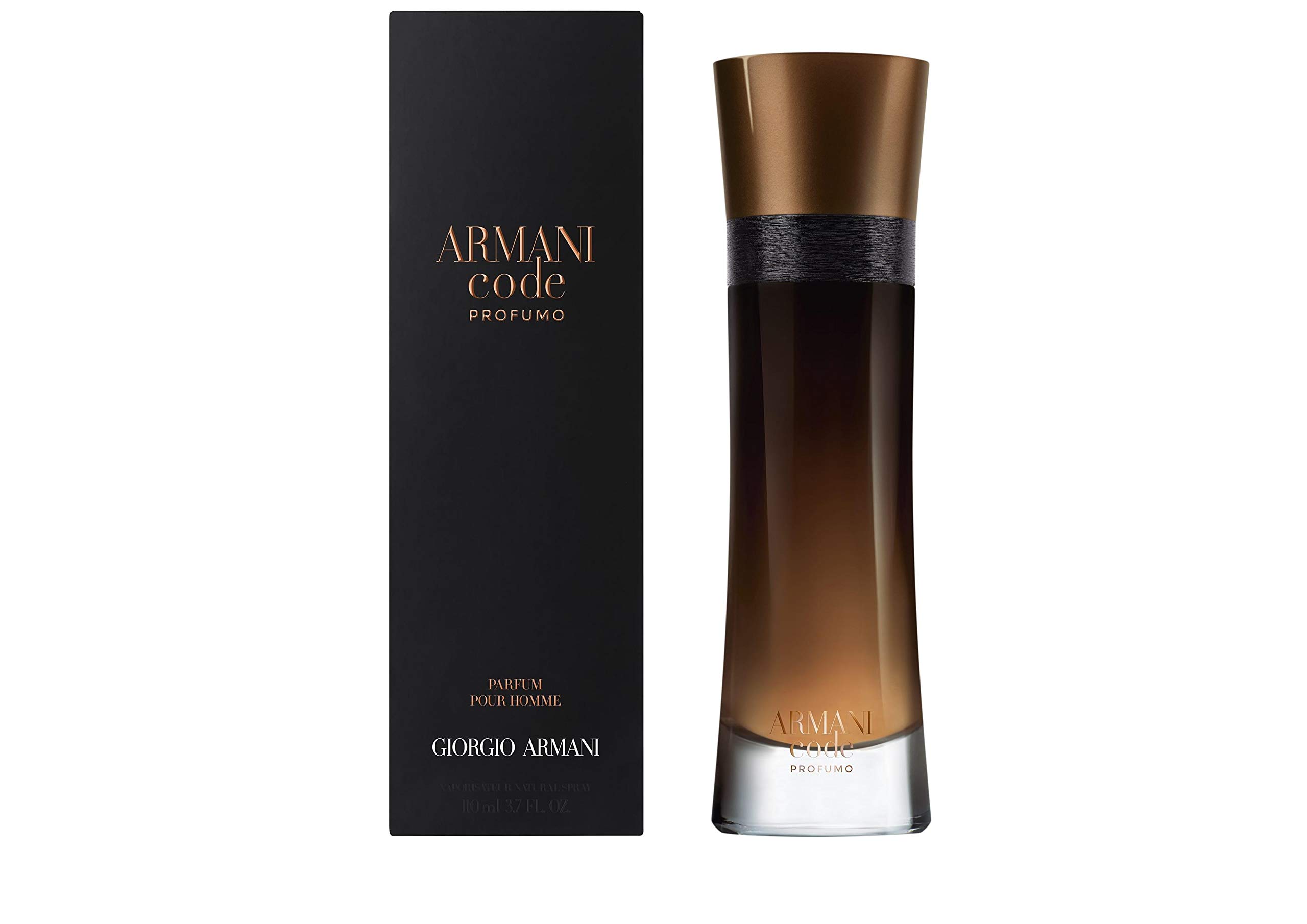 Armani Code Profumo by Giorgio Armani | Eau de Parfum Spray | Fragrance for Men | An Alluring, Sensual, Woody Scent with Notes of Cardamom and Amber | 110 mL / 3.7 fl oz