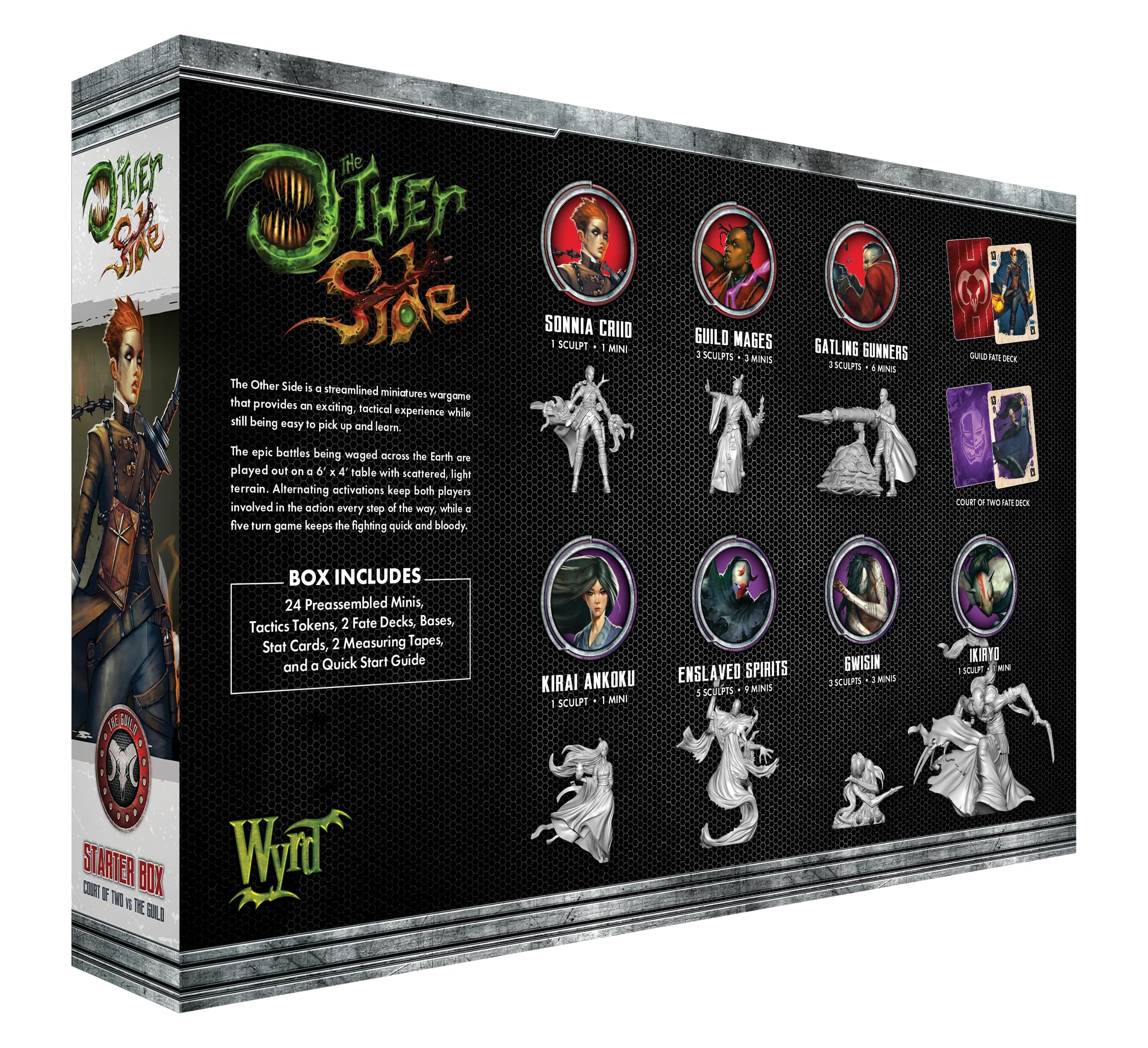 Malifaux Third Edition Court of Two vs. The Guild Starter Box