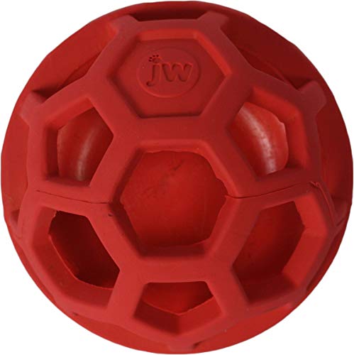JW Pet Company 43510 Treat N Squeak Toy for Pets, Assorted (Red/Green/ Blue)